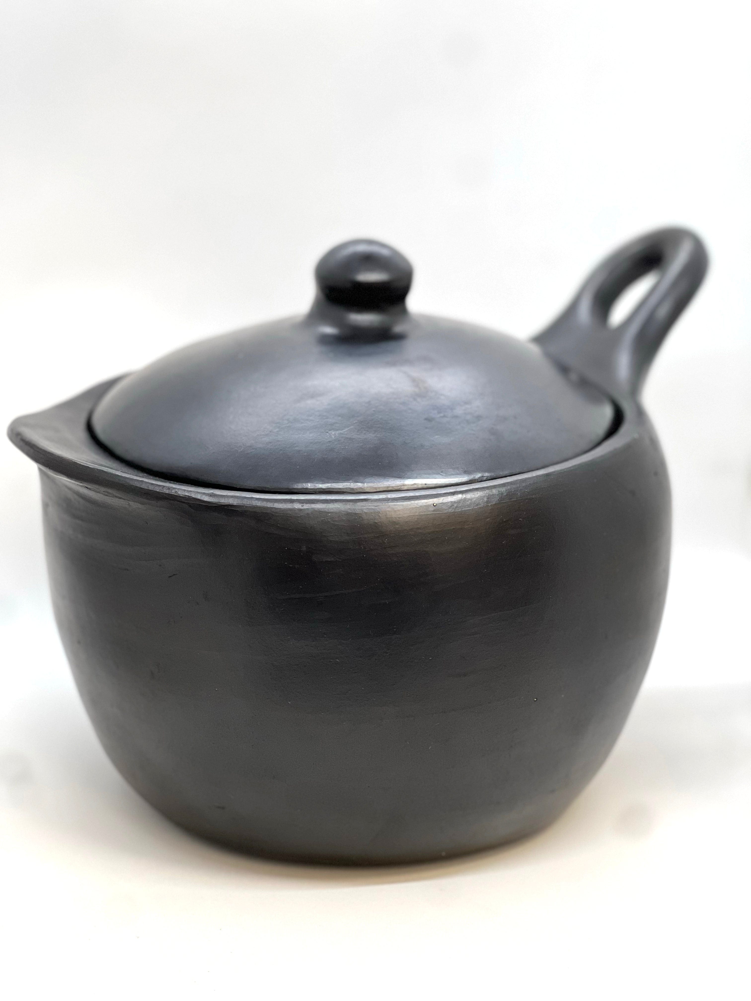 Authentic Chamba Sauce Pan w/ Cover - Elegant, Versatile All-Natural B ...