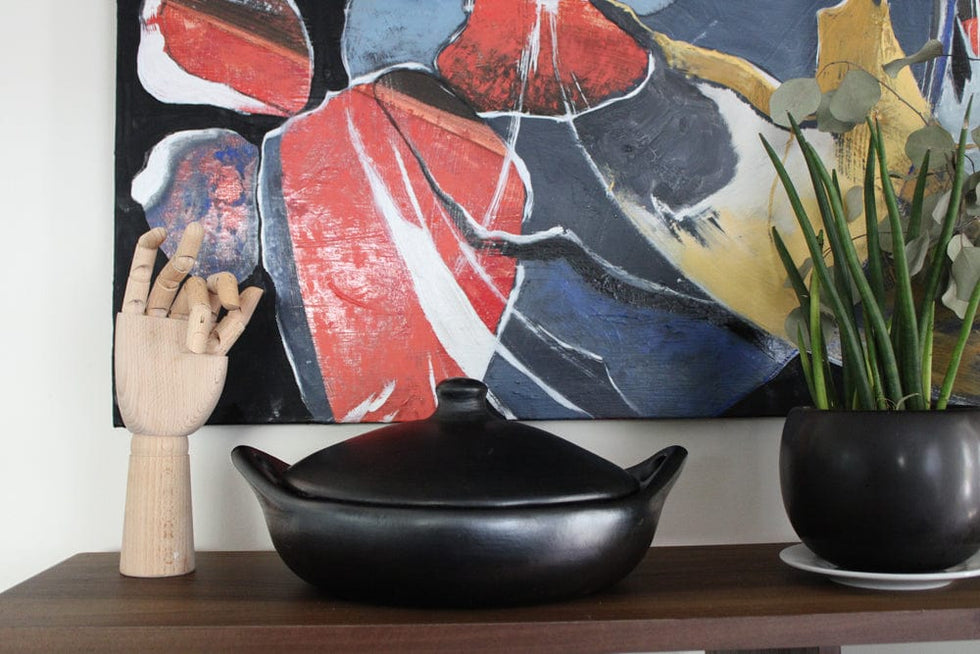 Chamba Handmade Paella Pan With Lid | Toque Blanche, Santa Cruz, CA ...