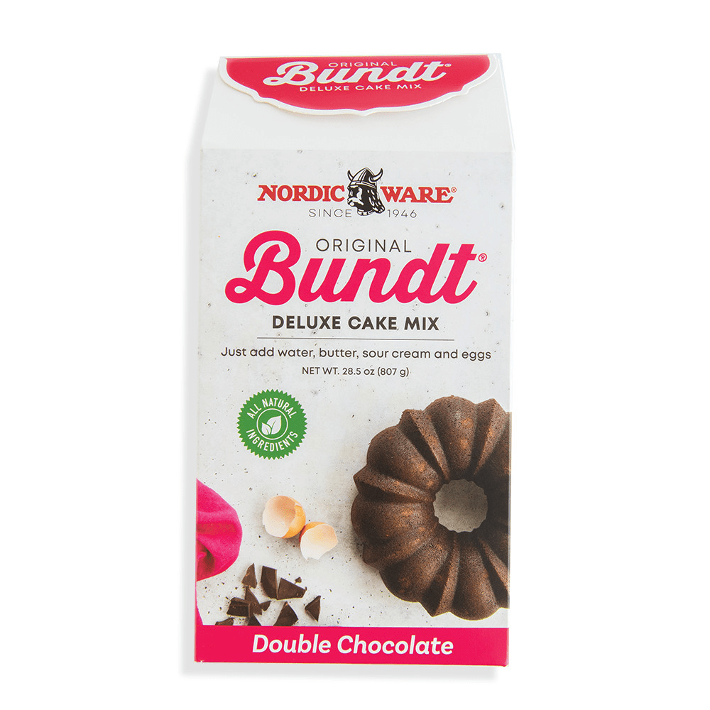 Nordic Ware Double Chocolate Bundt Cake Mix – Toque Blanche