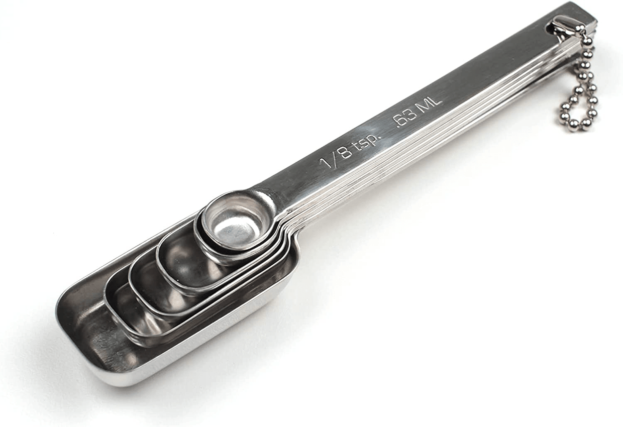 RSVP Measuring Spoons, Set of 6 Stainless | Toque Blanche
